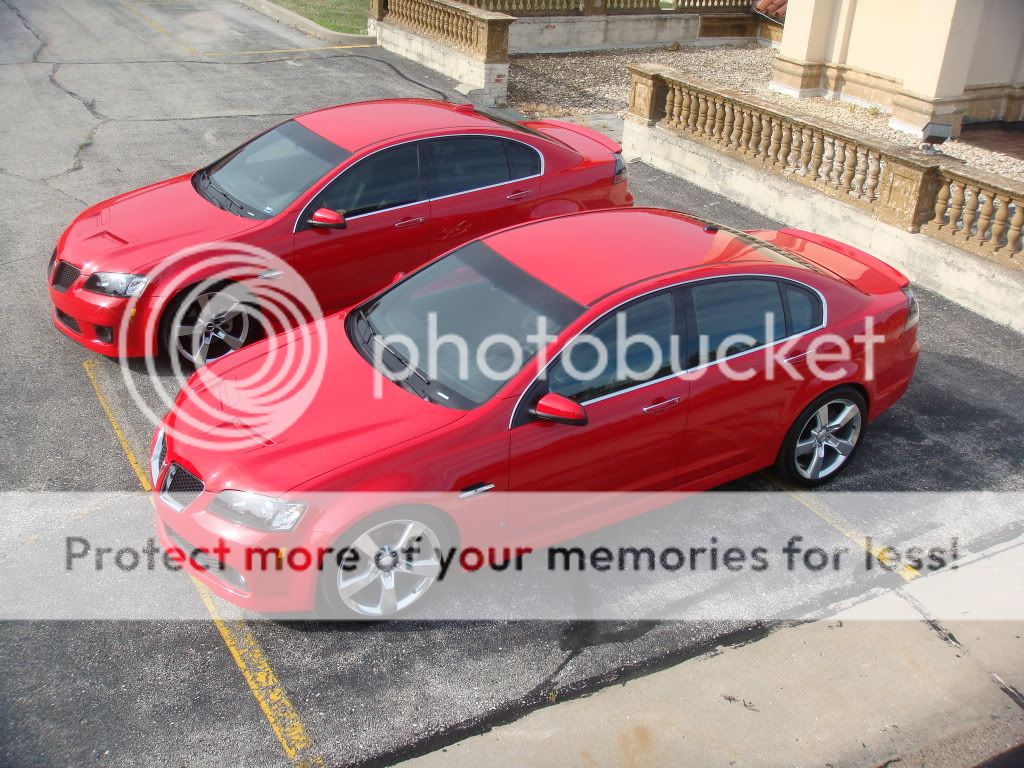 2 Red G8 GTs with Camaro wheels | Pontiac G8 Forum