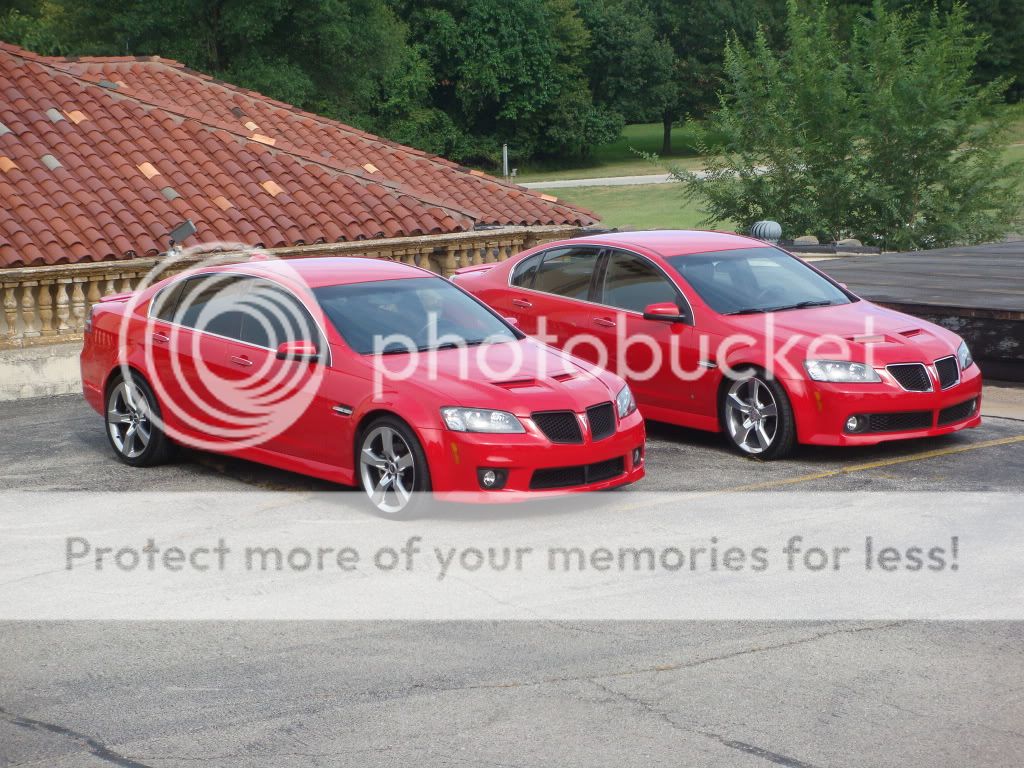 2 Red G8 GTs with Camaro wheels | Pontiac G8 Forum