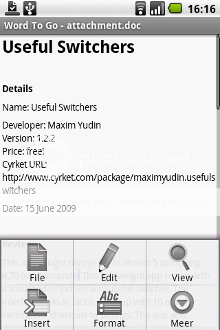 [review] Documents to Go | XDA Forums